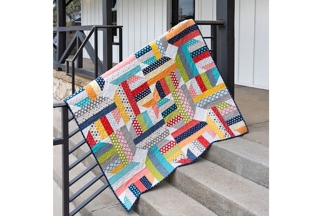 DIY jelly roll twirl quilt - perfect for gifts and special occasions ...