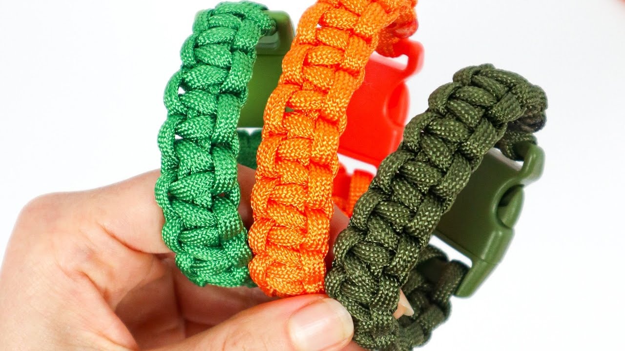 How to make paracord bracelets - fun DIY for kids and teens - Crafts on ...