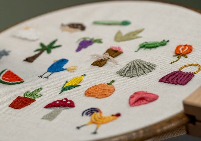How to embroider mini designs - cute patterns for quick projects ...