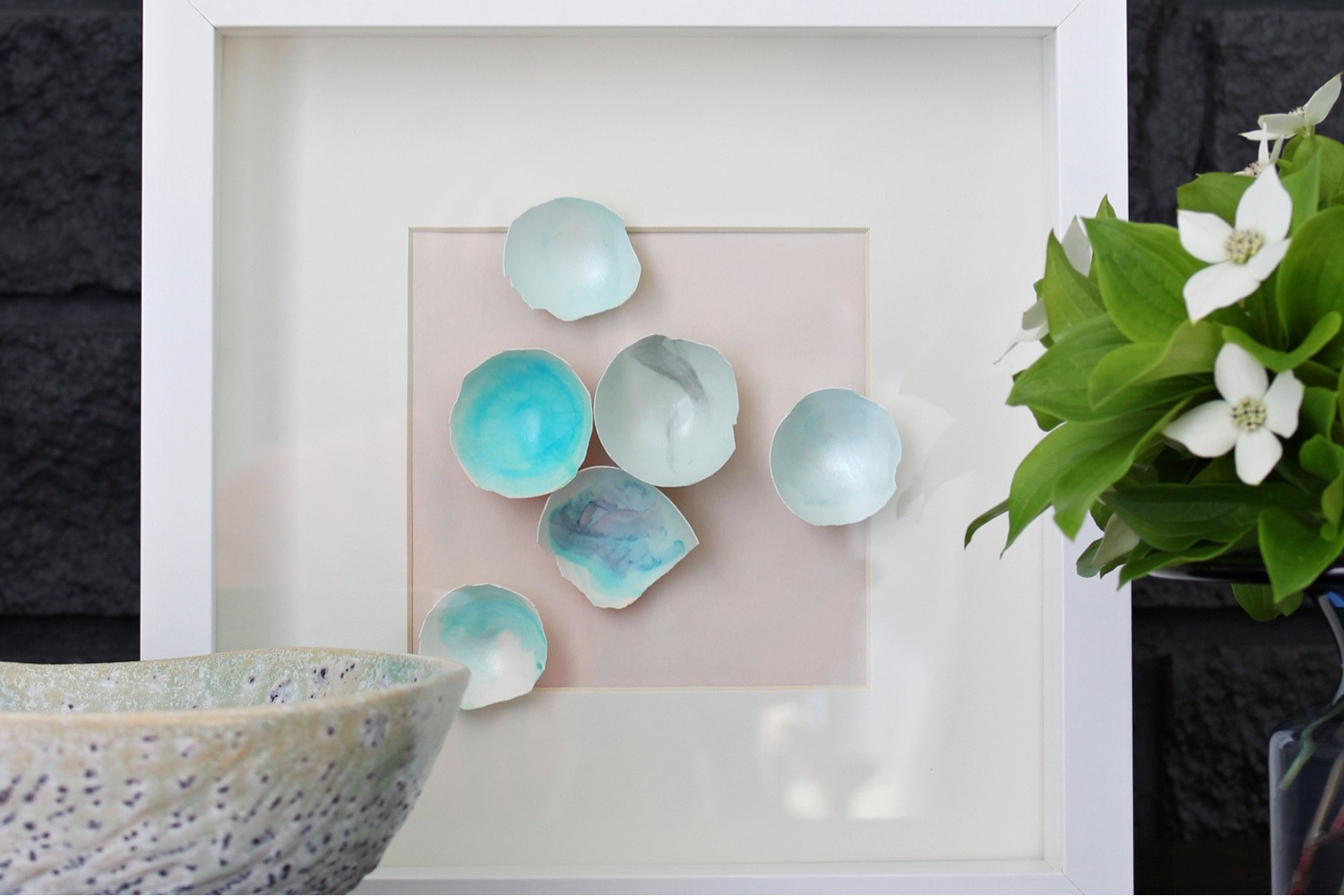 How to make painted eggshell art - easy and eco-friendly - Crafts on display