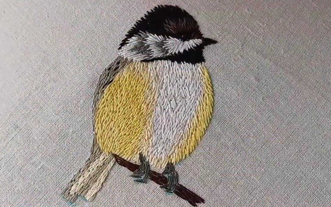 Bird embroidery tutorial - Crafts on display