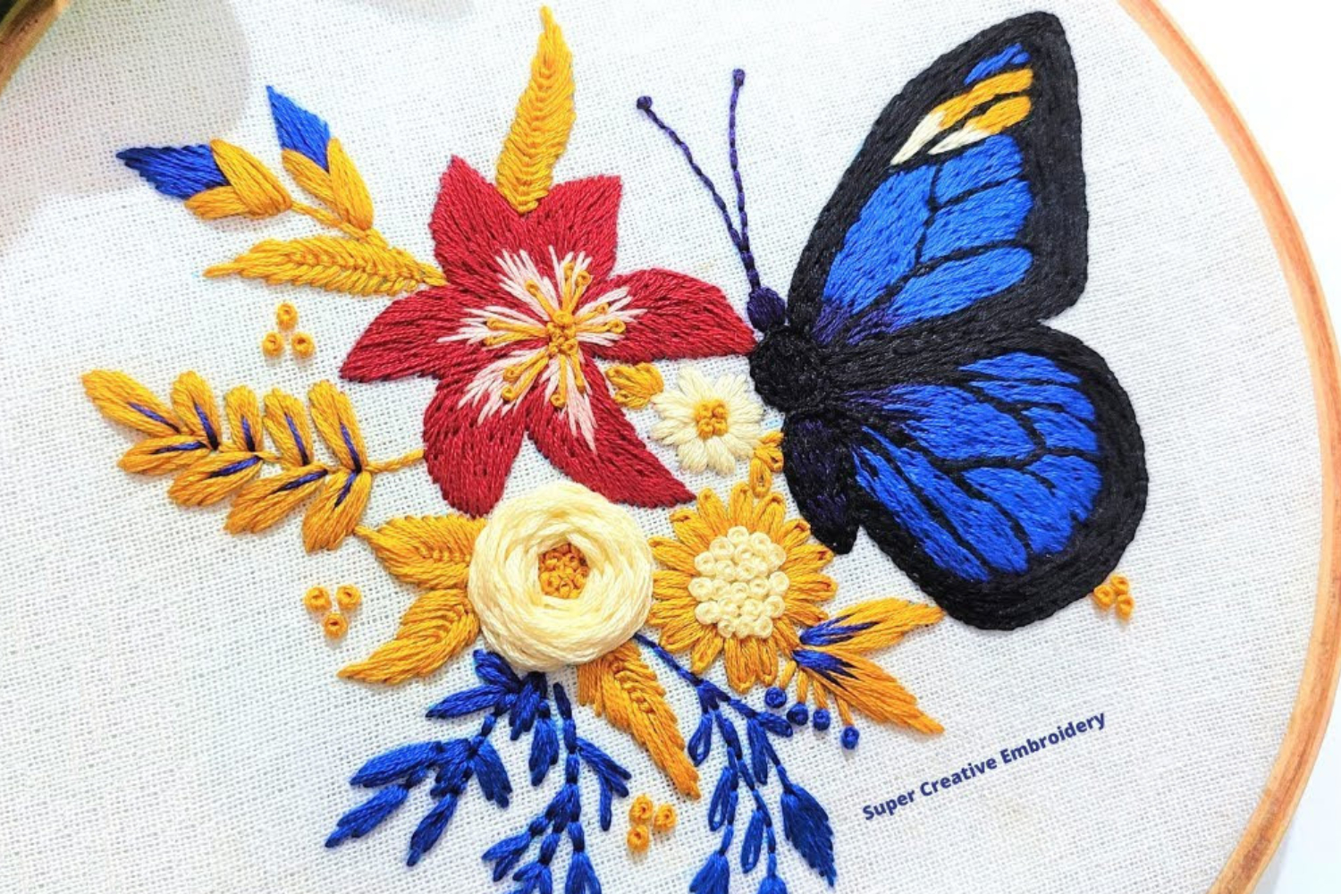 Butterfly Embroidery Designs Black And White Butterfly Embroidery