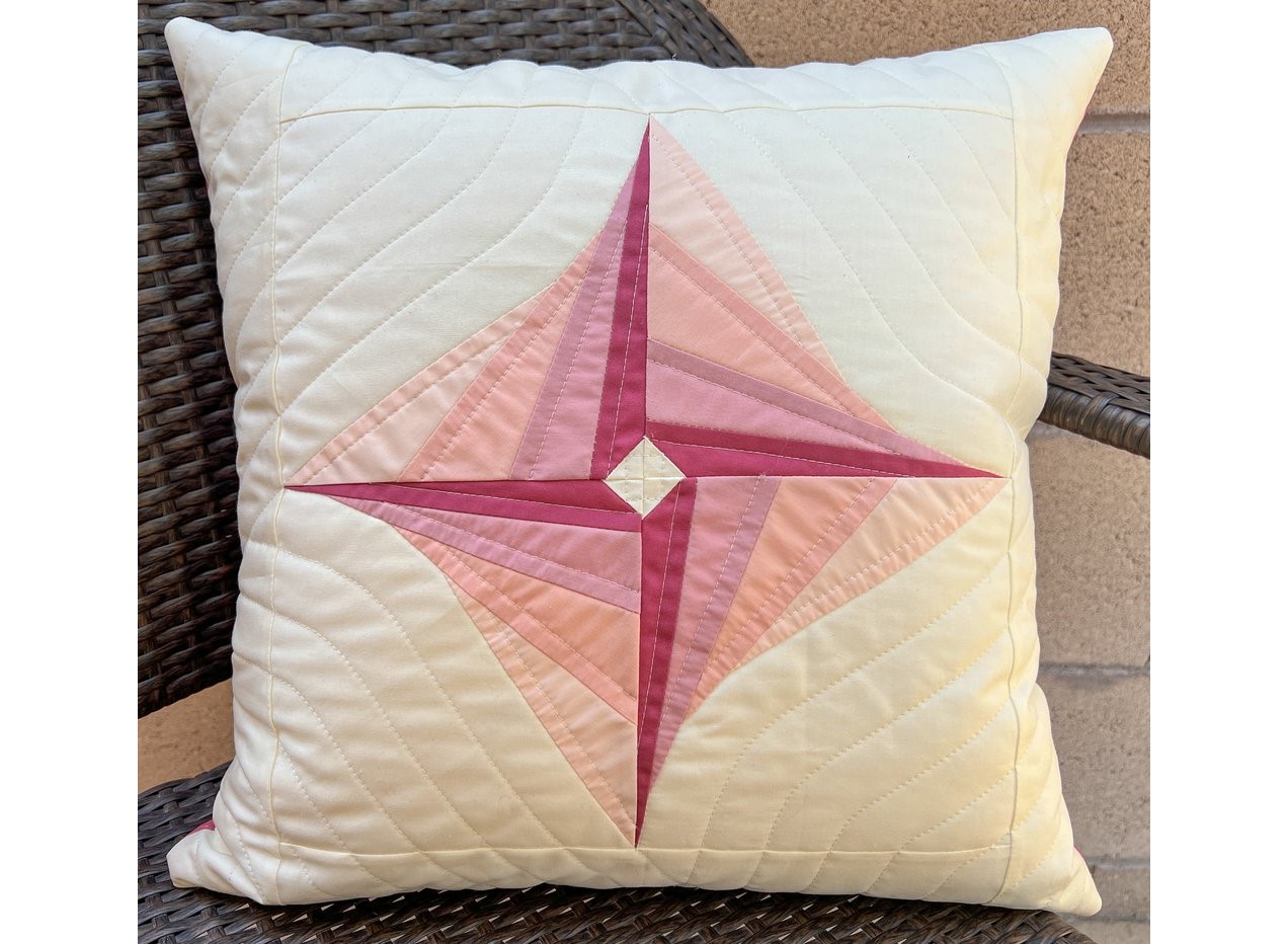 Freezer paper FPP pillow tutorial - Crafts on display