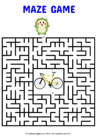 Intermediate mazes (ages 7-9) - Crafts on display