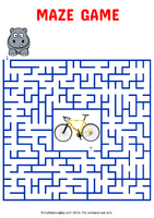 Intermediate mazes (ages 7-9) - Crafts on display