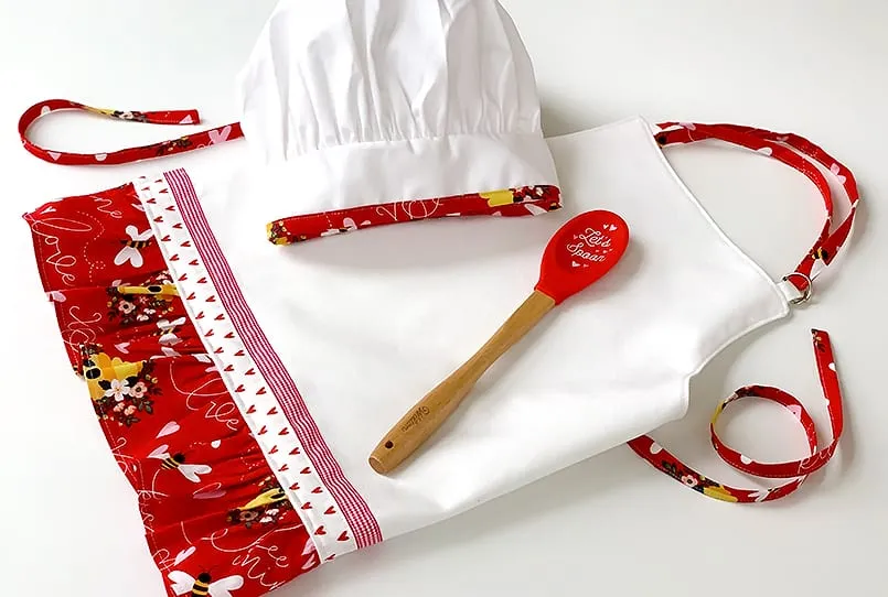 Make a child’s or adult’s apron (free pattern) - Crafts on display
