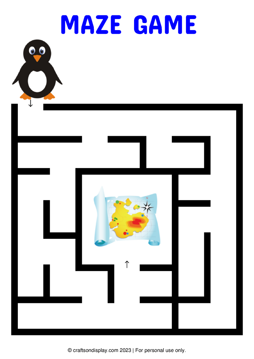 Super Easy Mazes (Ages 3-5) - Crafts on display