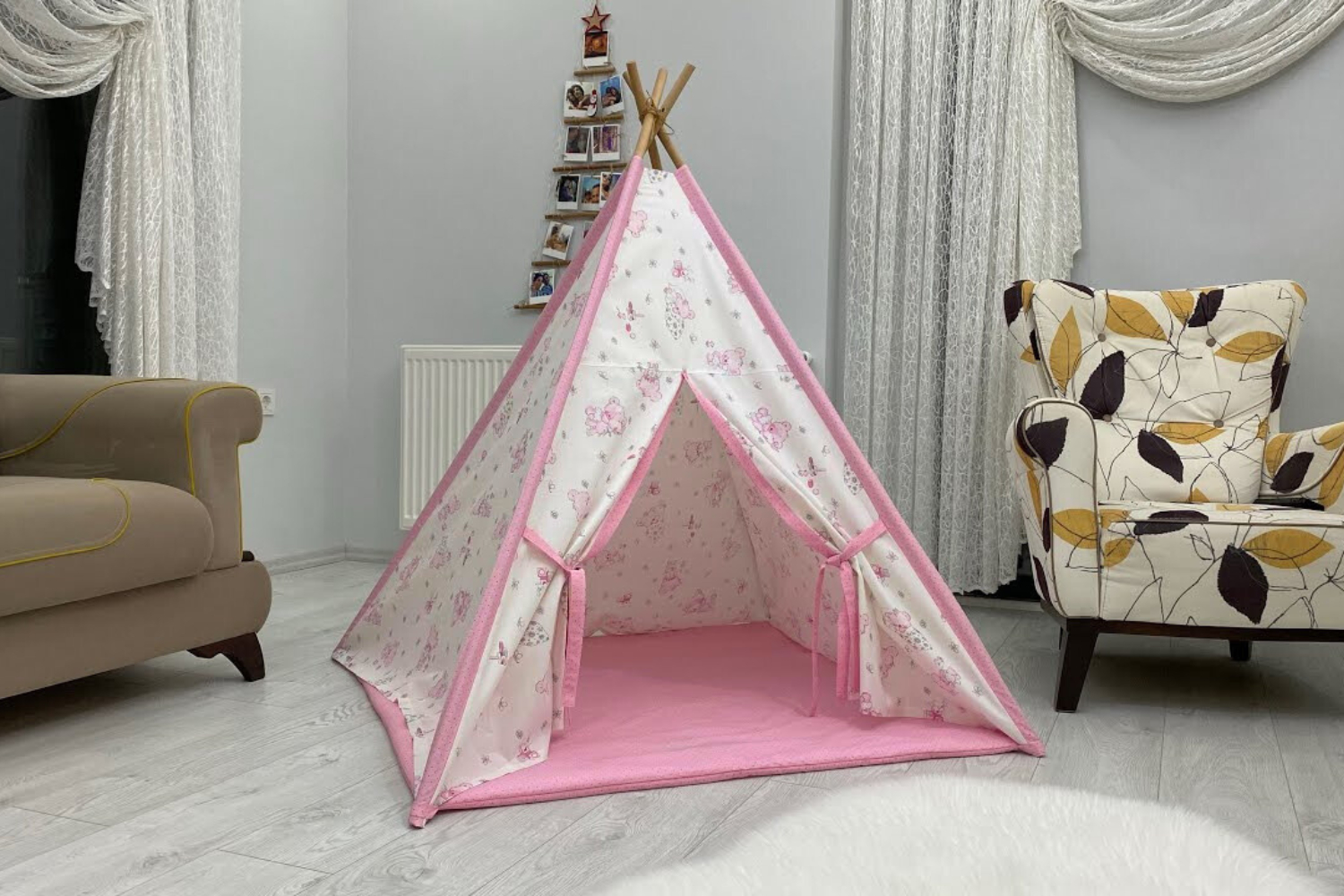 DIY teepee tent tutorial - create a magical play space for kids ...