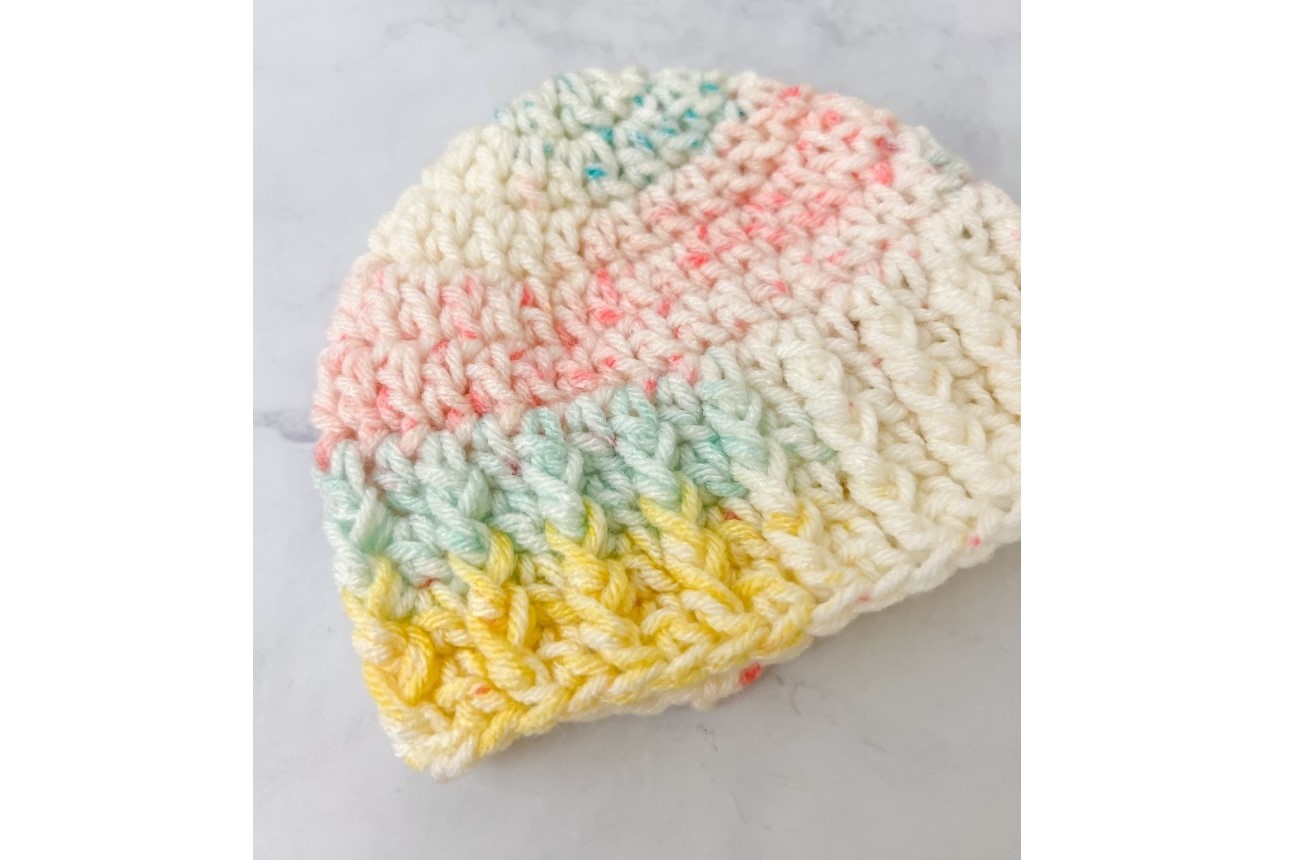 Newborn hat free pattern - Crafts on display