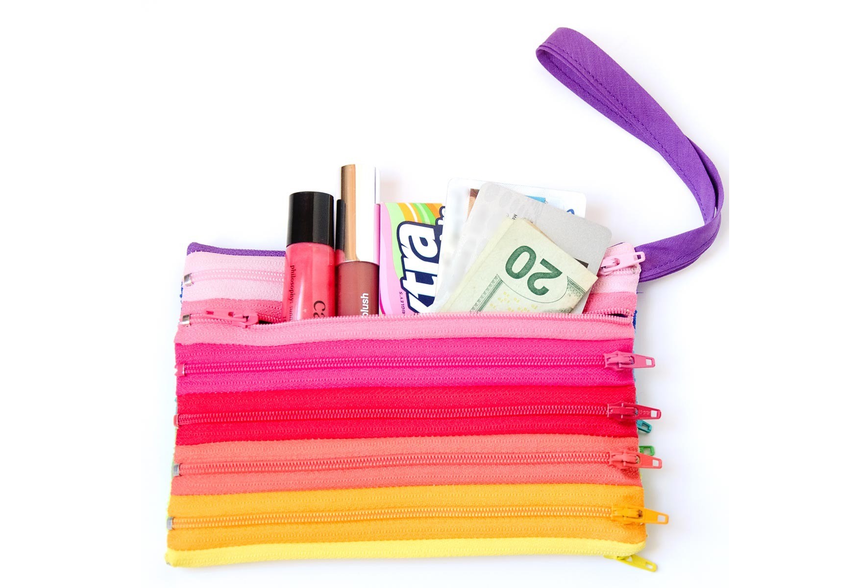 DIY zipper pouch for back-to-school: use leftover zippers creatively ...