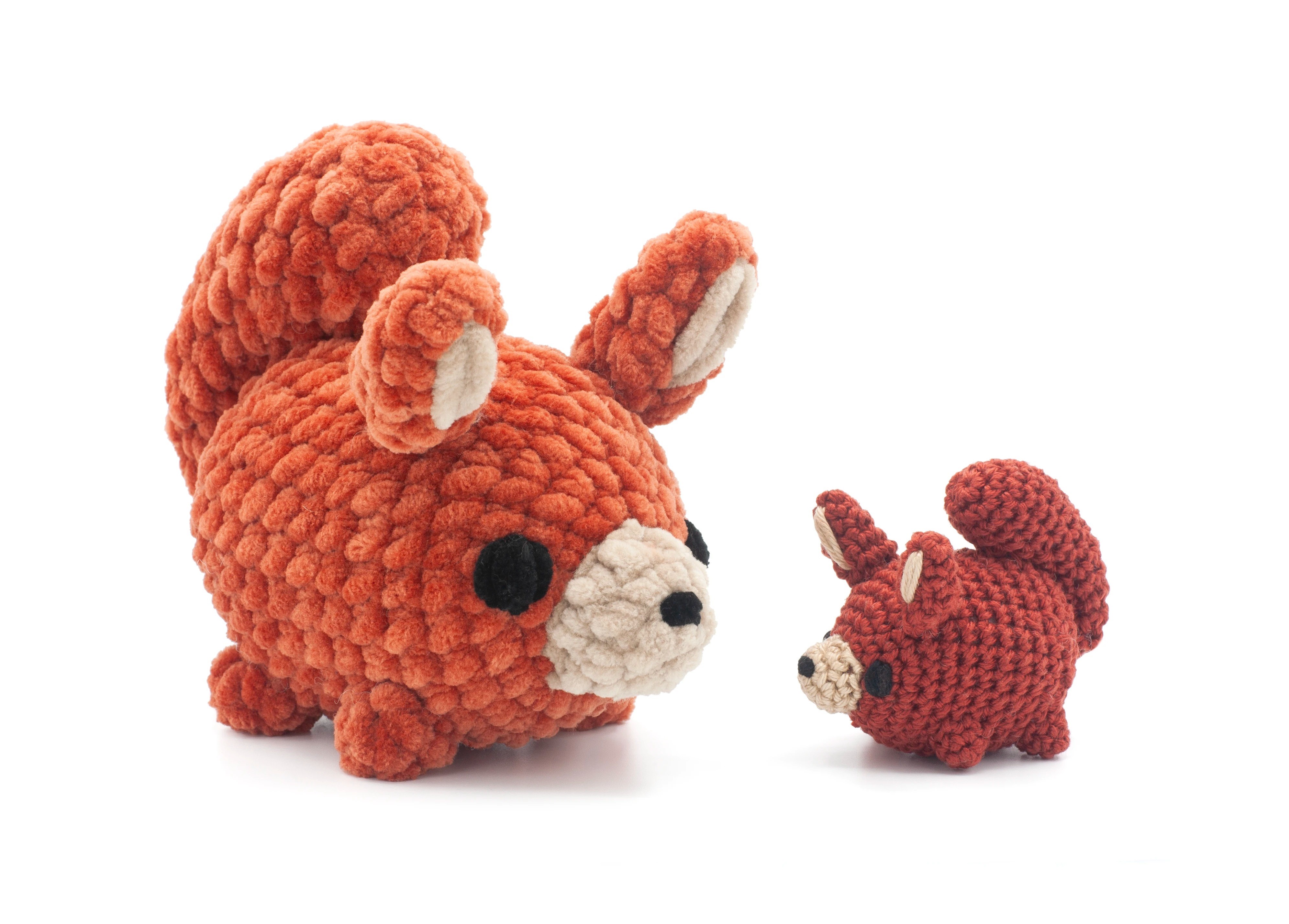 Free squirrel amigurumi crochet pattern - Crafts on display