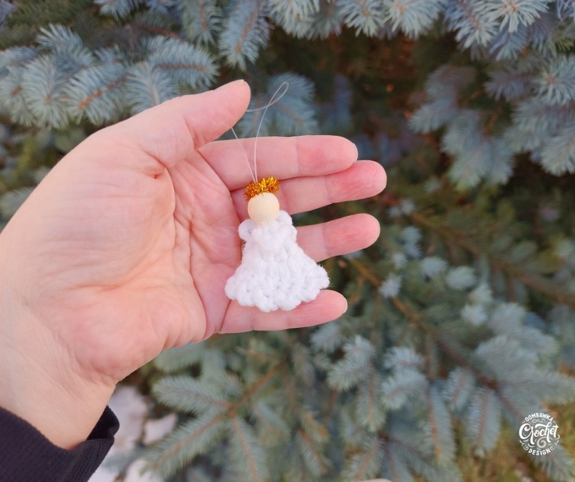 Little crochet angel: free pattern - Crafts on display