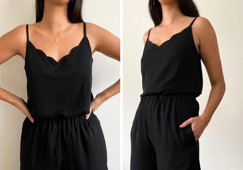 Sew your own stylish camisole: free pattern in sizes 6-24 - Crafts on ...