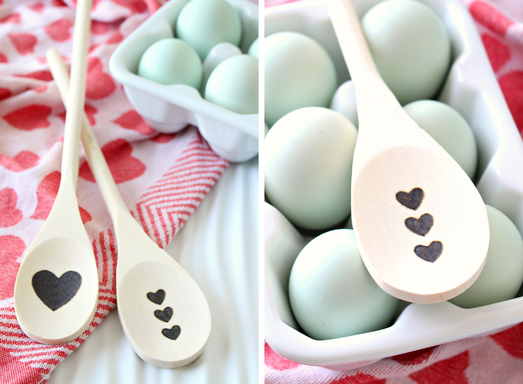 Easy wood burning spoon tutorial - fun DIY gift idea - Crafts on display