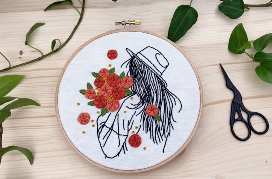 Hand Embroidery - Free Patterns And Designs - Crafts on display