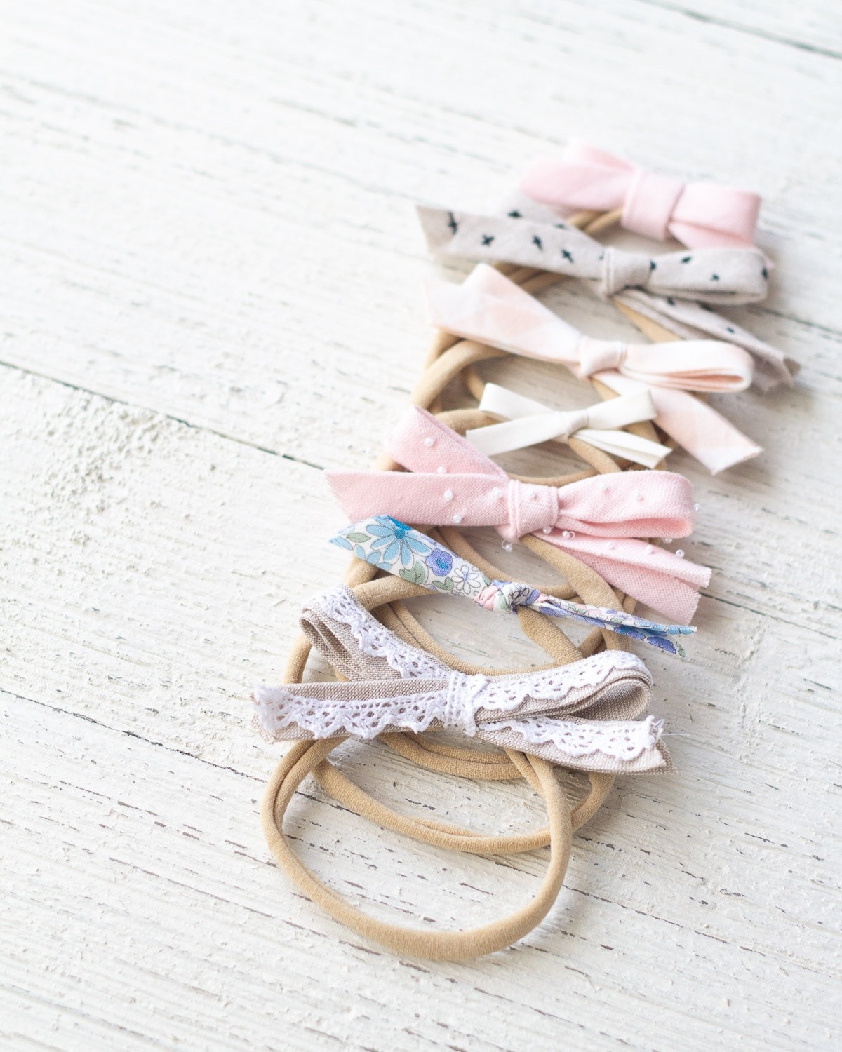 How to make hair bows with bias tape - Crafts on display