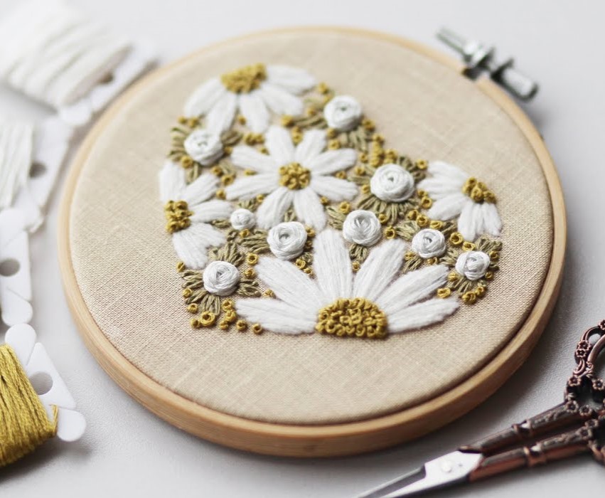Hand Embroidery - Free Patterns And Designs - Crafts on display