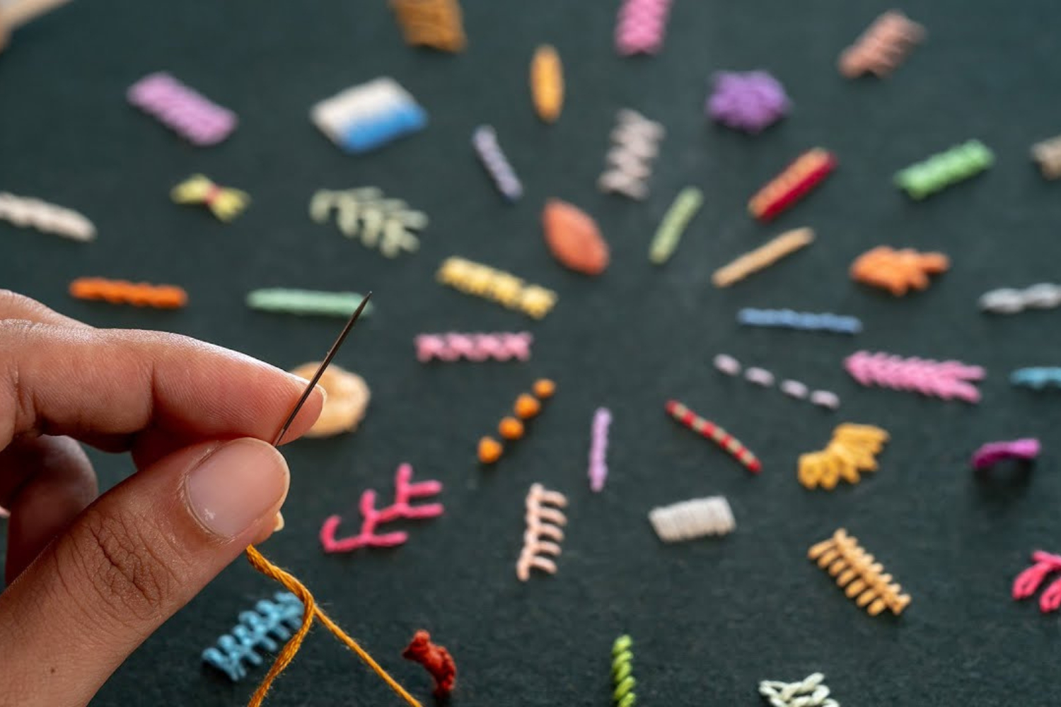 50 essential embroidery stitches every beginner should know - Crafts on ...