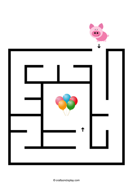 Super Easy Mazes (Ages 3-5) - Crafts on display