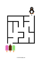 Super Easy Mazes (Ages 3-5) - Crafts on display