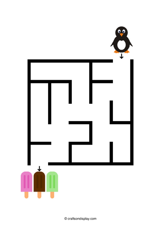 Maze generator - Crafts on display