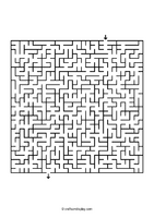 Challenging mazes (ages 9+) - Crafts on display