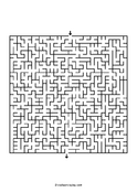 Challenging mazes (ages 9+) - Crafts on display