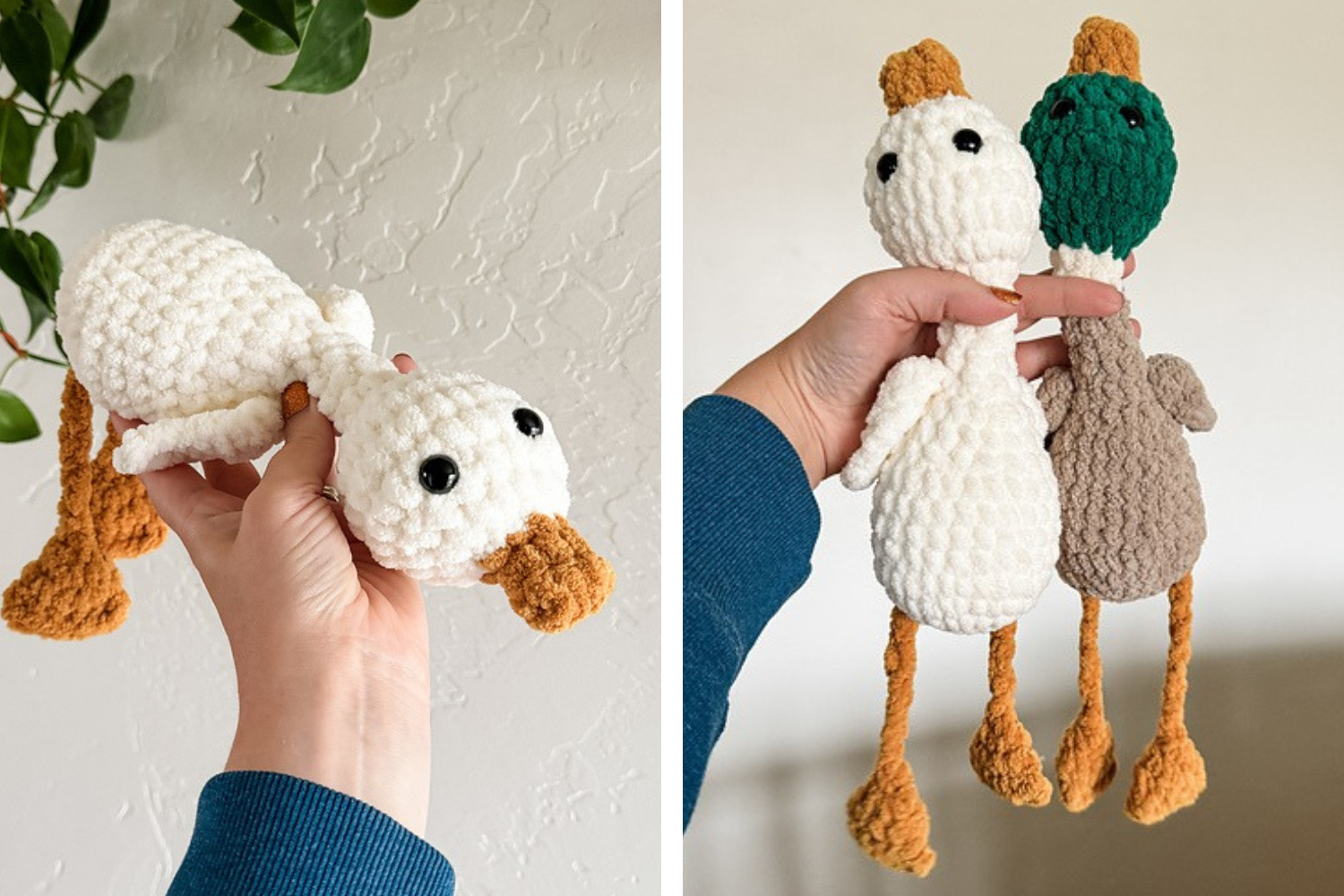 Make a squishy silly goose plushie - fun 1-hour crochet project ...