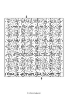 Difficult mazes (ages 13+) - Crafts on display