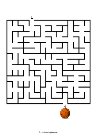 Free printable mazes - Crafts on display