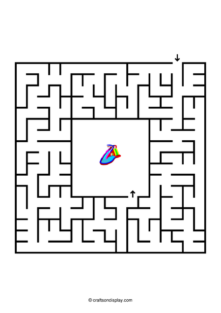 Intermediate mazes (ages 7-9) - Crafts on display