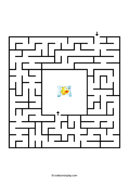 Intermediate mazes (ages 7-9) - Crafts on display
