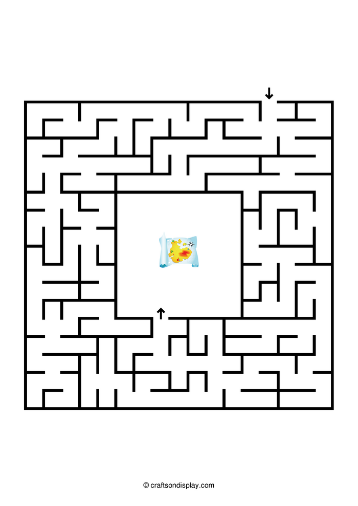 Intermediate mazes (ages 7-9) - Crafts on display