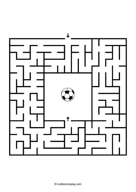 Intermediate mazes (ages 7-9) - Crafts on display