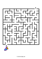 Intermediate mazes (ages 7-9) - Crafts on display