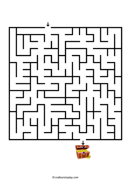 Free printable mazes - Crafts on display