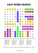 Word search - Crafts on display