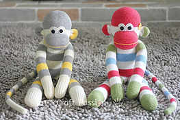 How to sew sock monkeys - Crafts on display