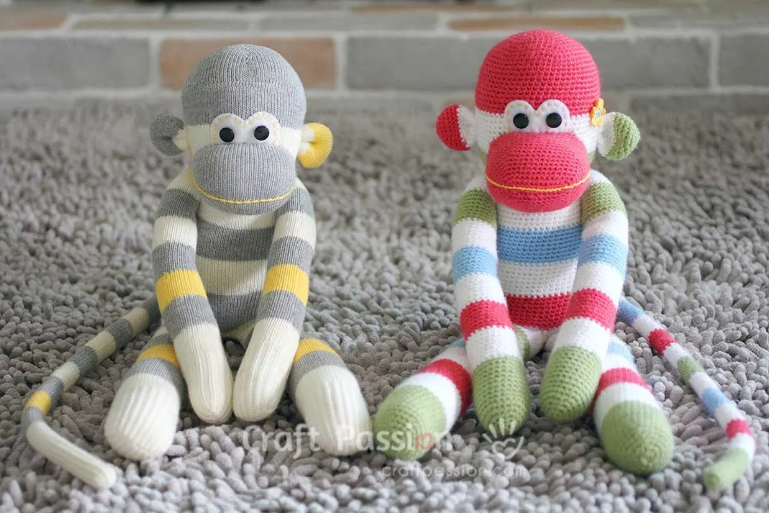 How to sew sock monkeys - Crafts on display