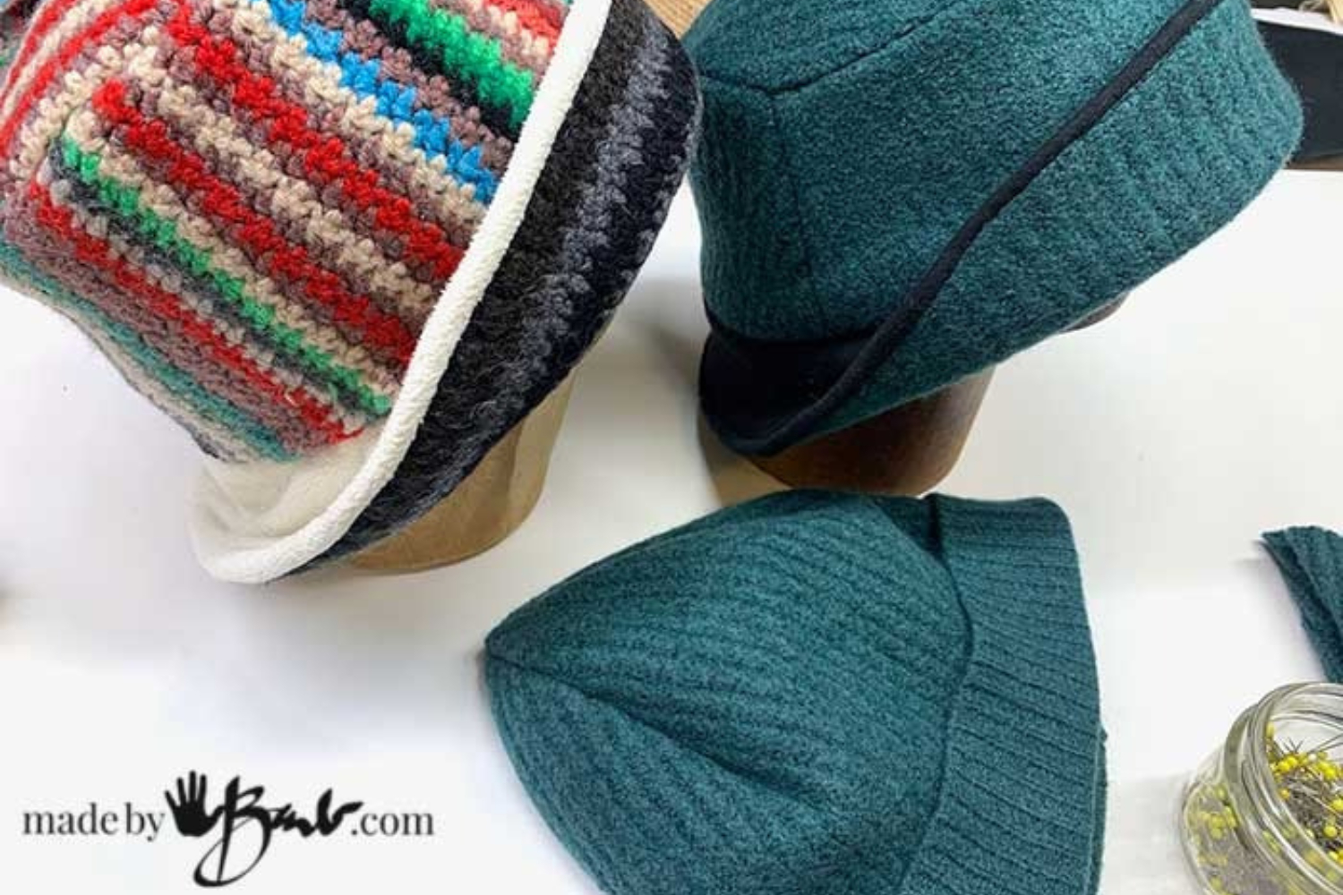 Design and sew your own cozy wool hat (6 pattern ideas) - Crafts on display