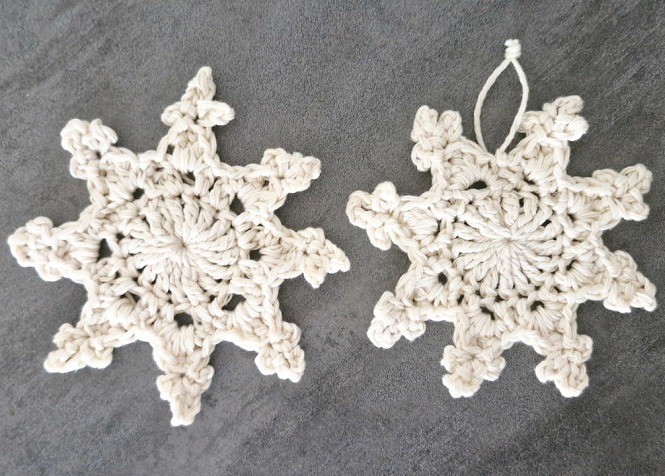 Free Nordic crochet snowflake pattern - Crafts on display