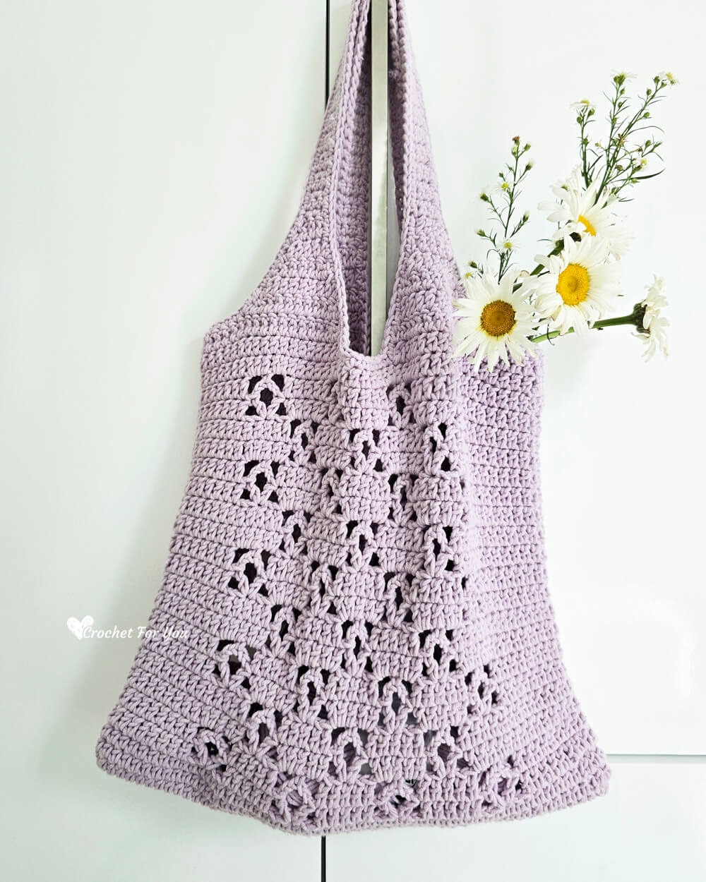 Free simple crochet bag pattern - Crafts on display