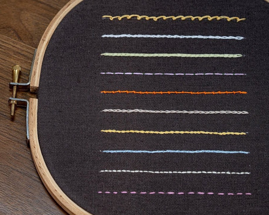 10 essential embroidery stitches for beginners - Crafts on display